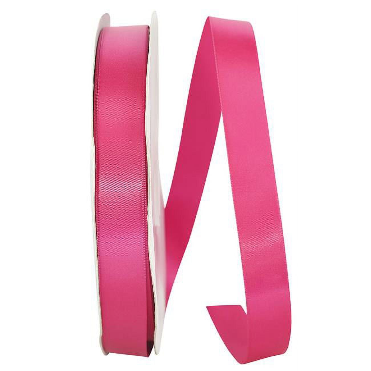 Reliant Ribbon - 4950-963-05C, Double Face Satin - Dfs Ribbon, Azalea ...