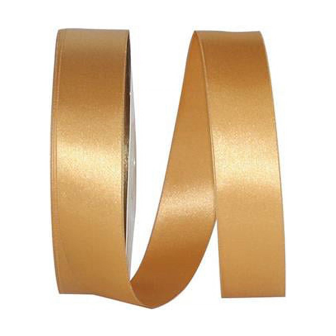 Ribbon Traditions 2.5" Wired Suede Velvet Ribbon Old Gold - 25 Yards ...