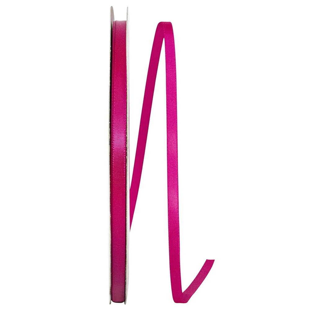 Reliant Ribbon - 5150-963-01C, Single Face Sfs Satin Ribbon, Azalea, 1/ ...