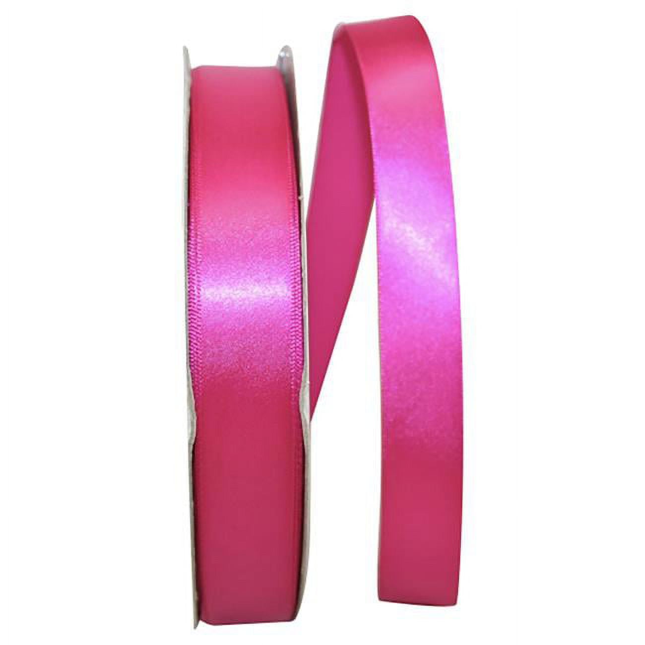 Reliant Ribbon - 5150-963-05C, Single Face Sfs Satin Ribbon, Azalea, 7/ ...