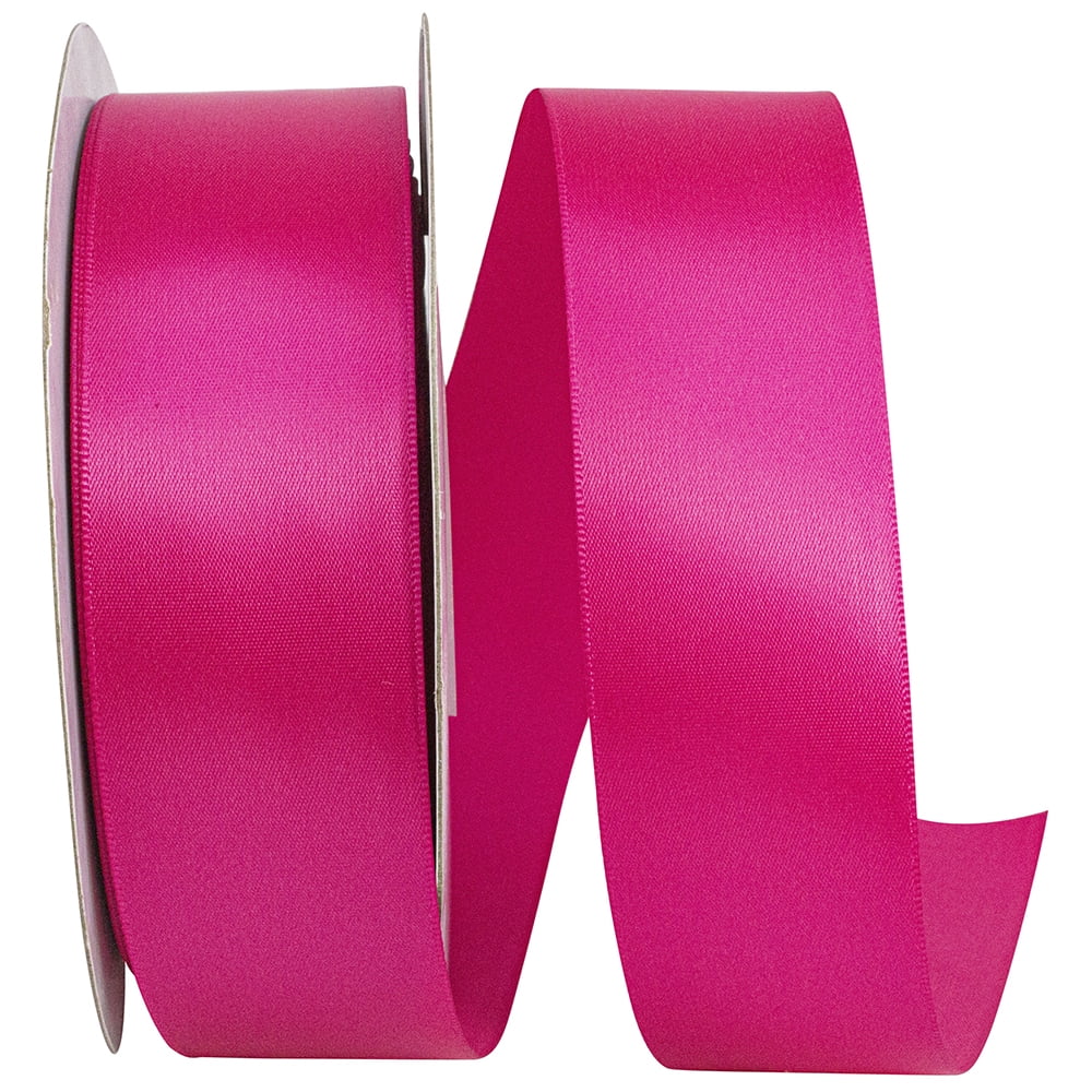 Reliant Ribbon - 5150-963-09K, Single Face Sfs Satin Ribbon, Azalea, 1 ...