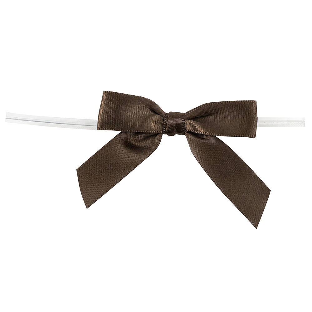 Ribbon Bazaar Solid Grosgrain Ribbon 1/4 inch Chocolate Brown 50 yards ...