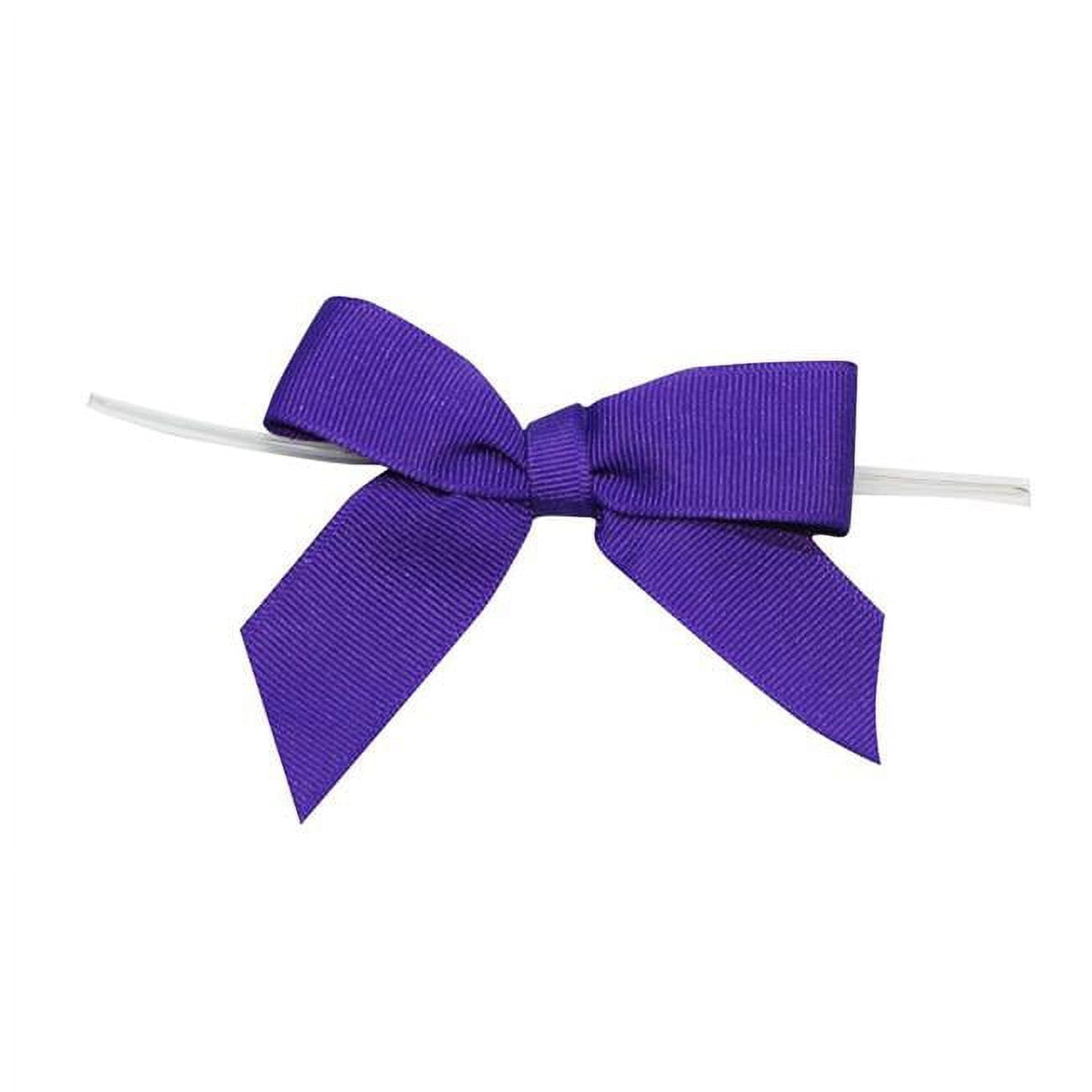 Reliant Ribbon - 5172-91403-2X1, Grosgrain Twist Tie Bows - Small Bows ...