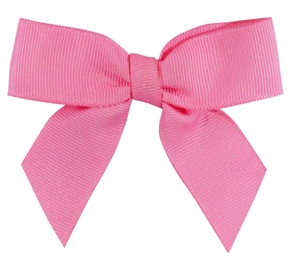 Reliant Ribbon - 5173-90405-3X2, Grosgrain Twist Tie Bows - Large Bows ...