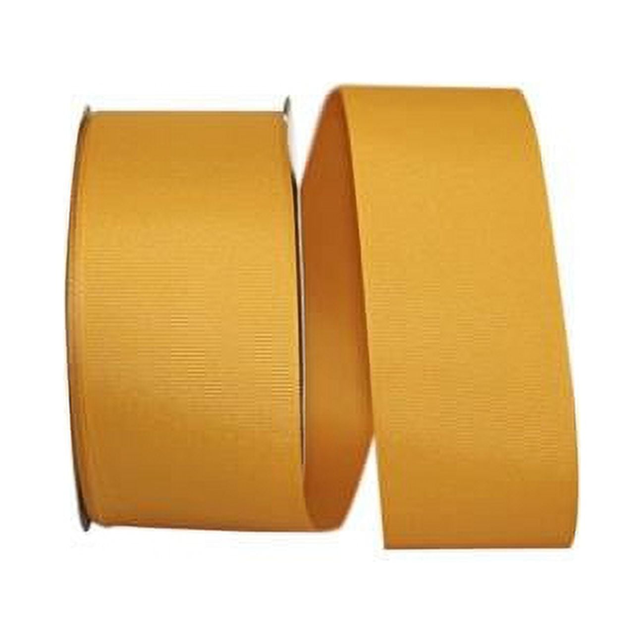 Reliant Ribbon - 5200-035-16K, Grosgrain Texture Ribbon, Gold, 2-1/4 ...