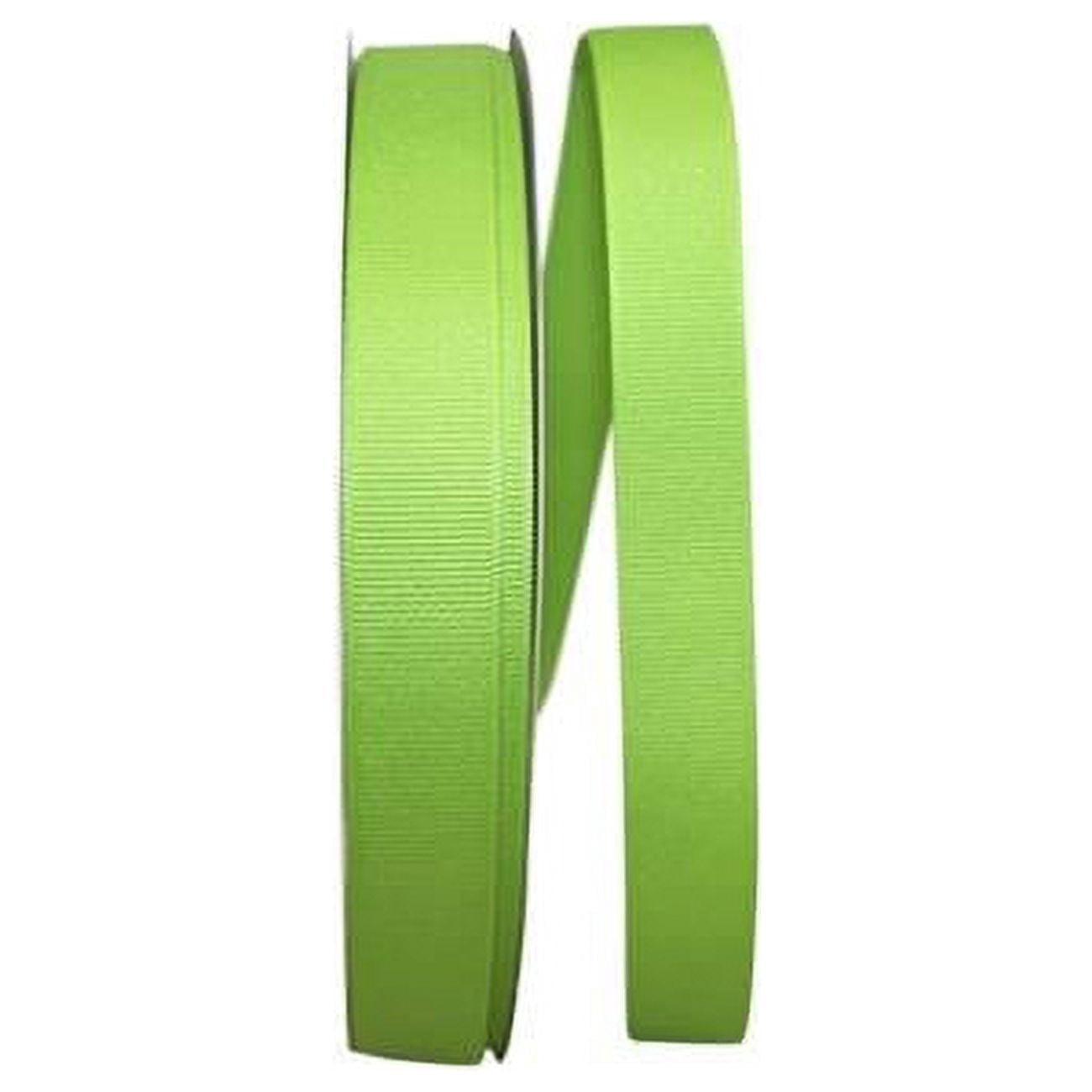 Reliant Ribbon - 5200-042-05C, Grosgrain Texture Ribbon, Apple Green, 7 ...