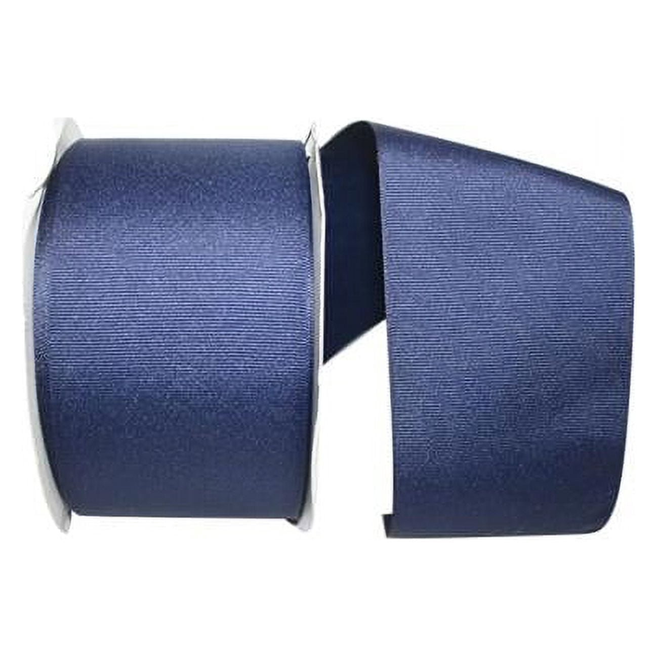 Reliant Ribbon - 5200-055-40K, Grosgrain Texture Ribbon, Navy, 3 Inch ...