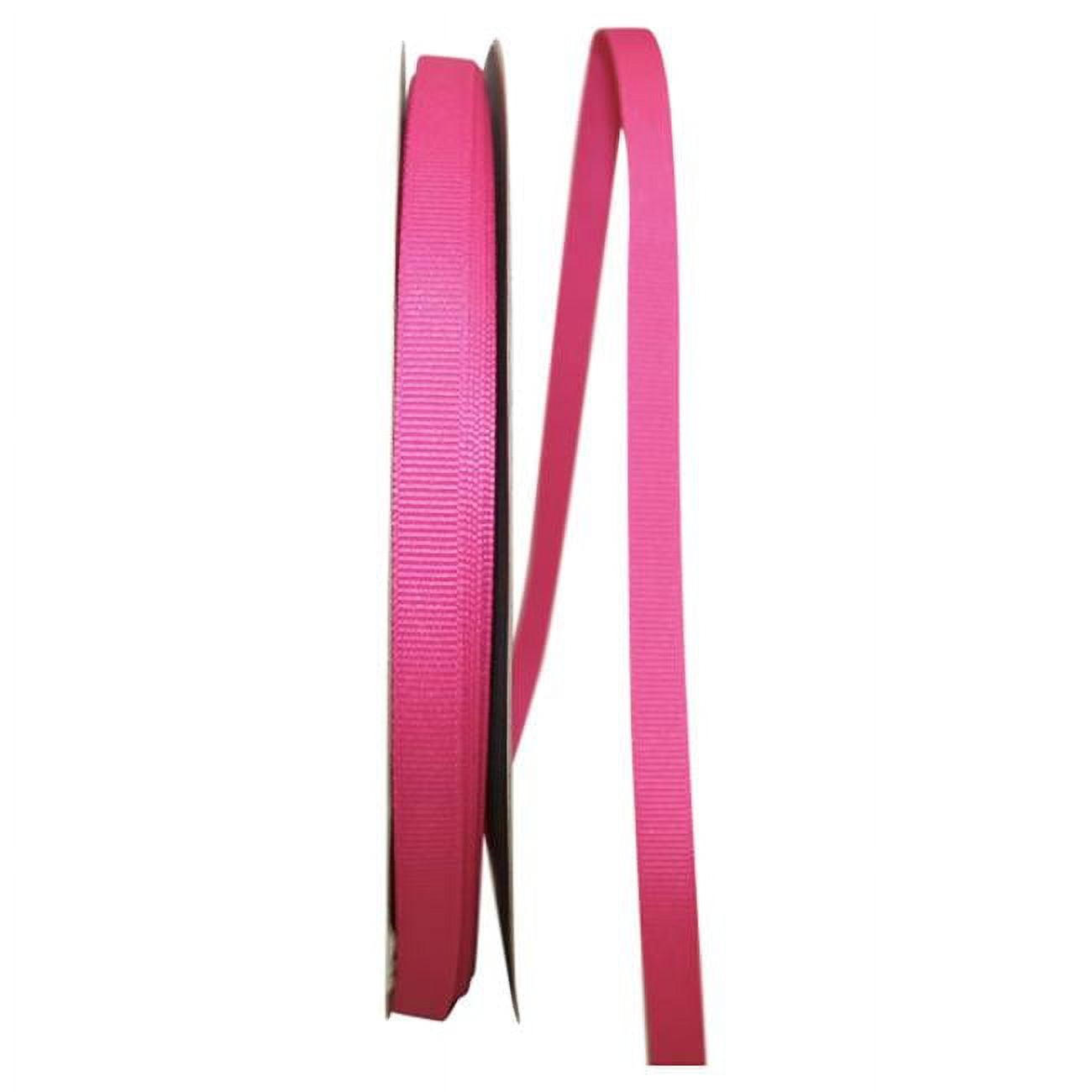 Reliant Ribbon - 5200-175-15C, Grosgrain Texture Ribbon, Shocking Pink ...