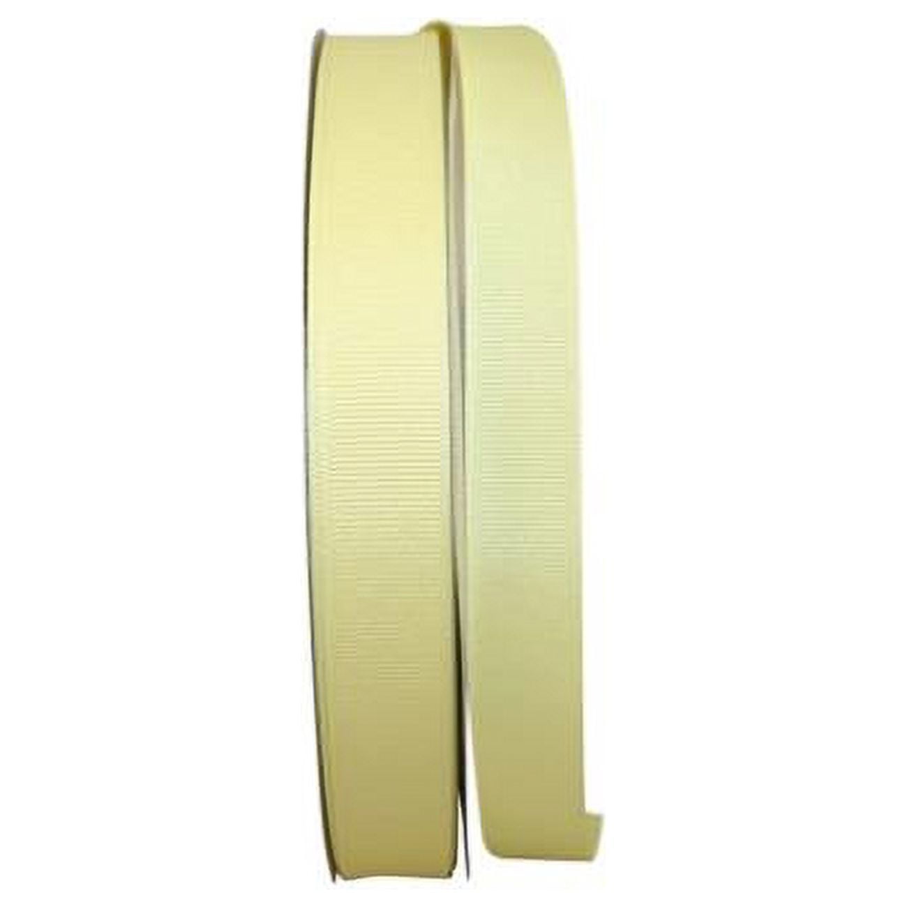 Reliant Ribbon - 5200-617-05C, Grosgrain Texture Ribbon, Baby Maize, 7/ ...