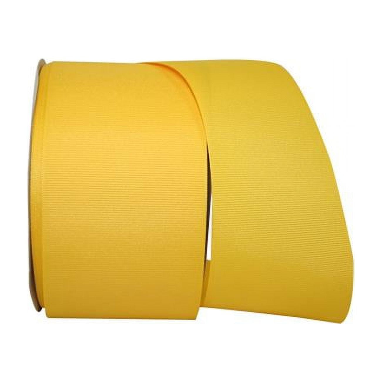 Reliant Ribbon - 5200-927-40K, Grosgrain Texture Ribbon, Maize, 3 Inch ...