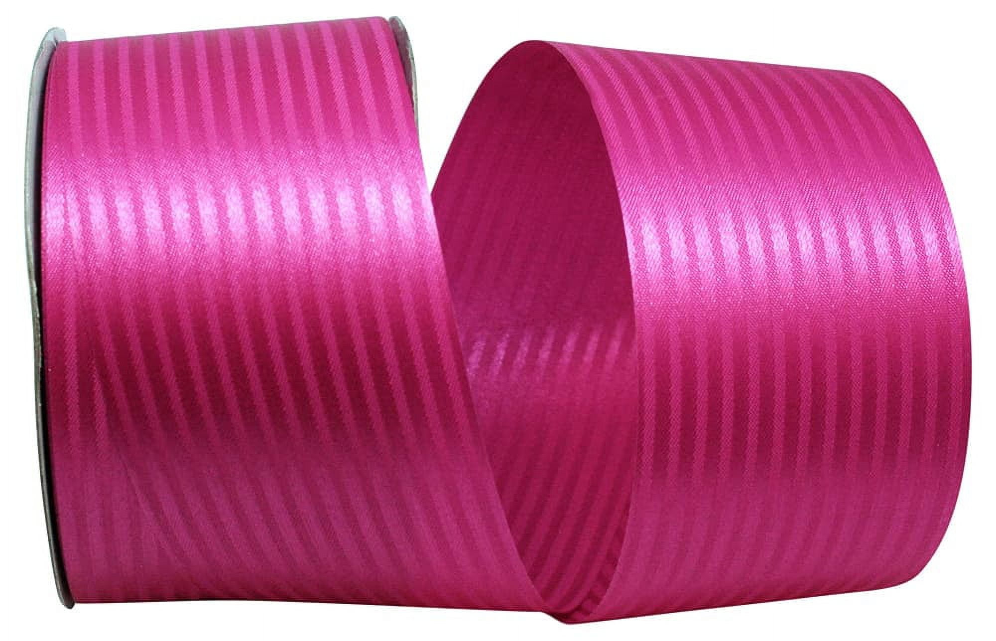 Reliant Ribbon - 5800-192-40K, Tuxedo Stripes Ribbon, Cyclamen, 2-1/2 ...