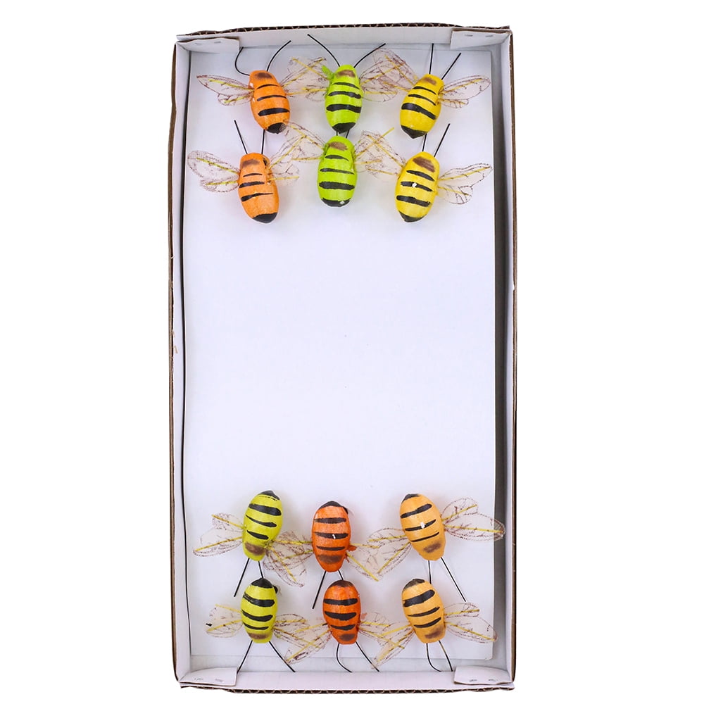 Reliant Ribbon - 67215-001-Q, Bumble Bees 2 Inch 1dz Rd Floral ...