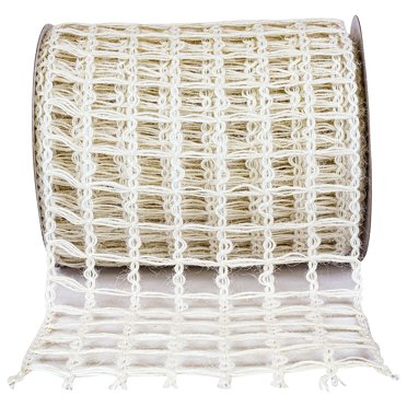 Reliant Ribbon - 93344W-757-40H, Grand Jute Box Sparkle Wired Edge ...