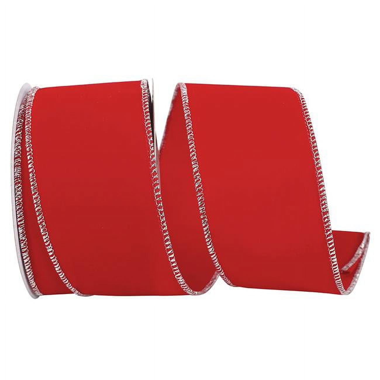 Reliant Ribbon - 92270W-979-40F, Velvet Value Fabric Backed Wired Edge ...