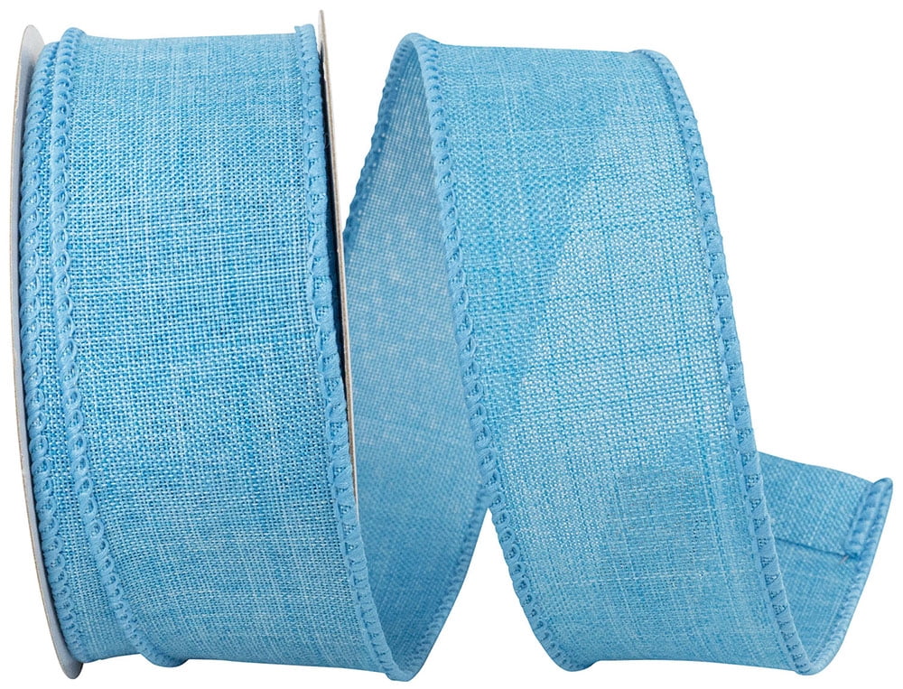 Reliant Ribbon - 92573W-913-09F, Everyday Linen Value Wired Edge Ribbon ...