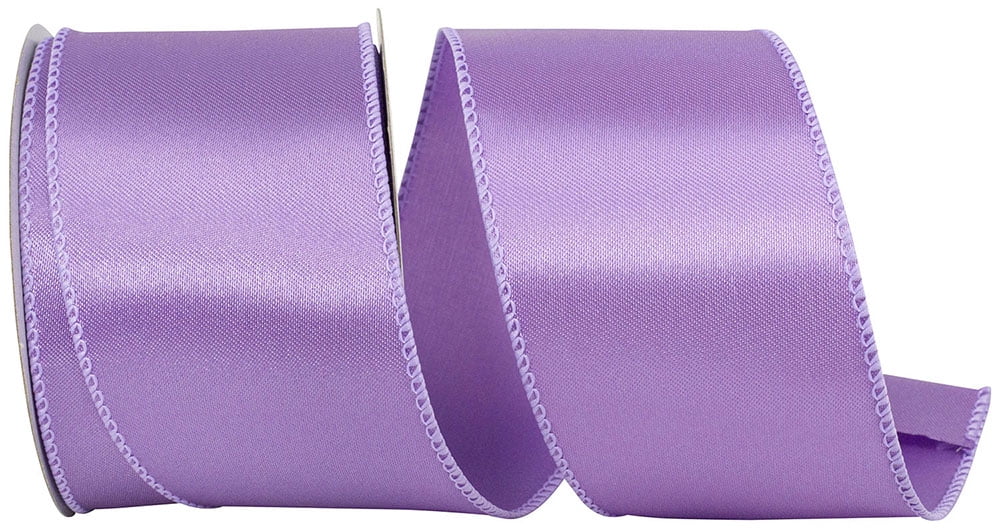 Reliant Ribbon - 92575W-120-40F, Satin Value Wired Edge Ribbon ...