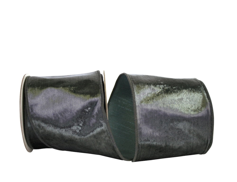 Reliant Ribbon - 92898W-900-10D, Designer Plush Velvet Elite Wire Edge ...