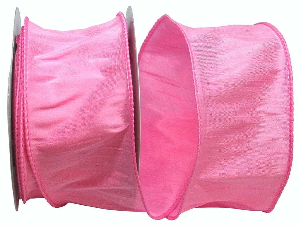 Reliant Ribbon - 92975W-061-40F, Dupioni Supreme Wired Edge Ribbon ...