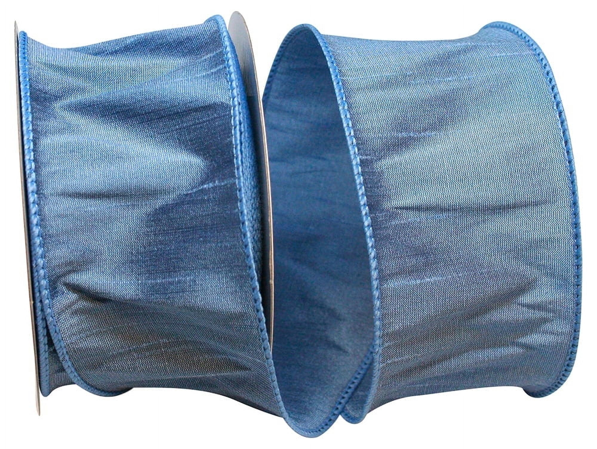 Reliant Ribbon - 92975W-354-40F, Dupioni Supreme Wired Edge Ribbon ...