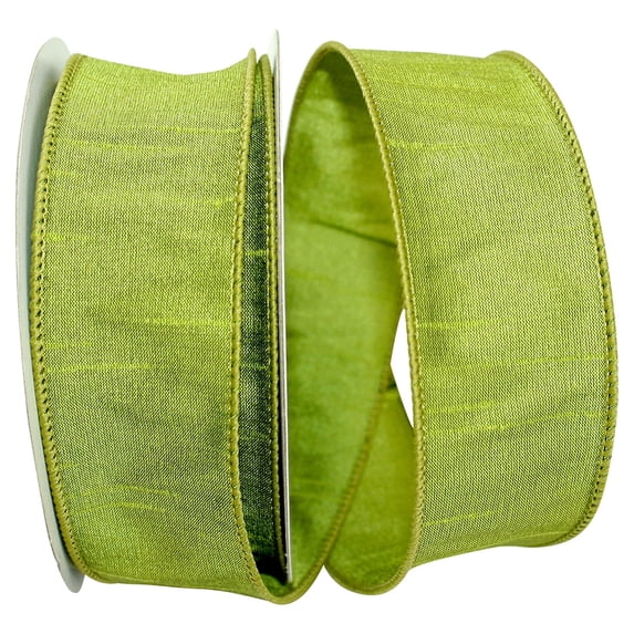 Reliant Ribbon - 92975W-535-09F, Dupioni Supreme Wired Edge Ribbon ...