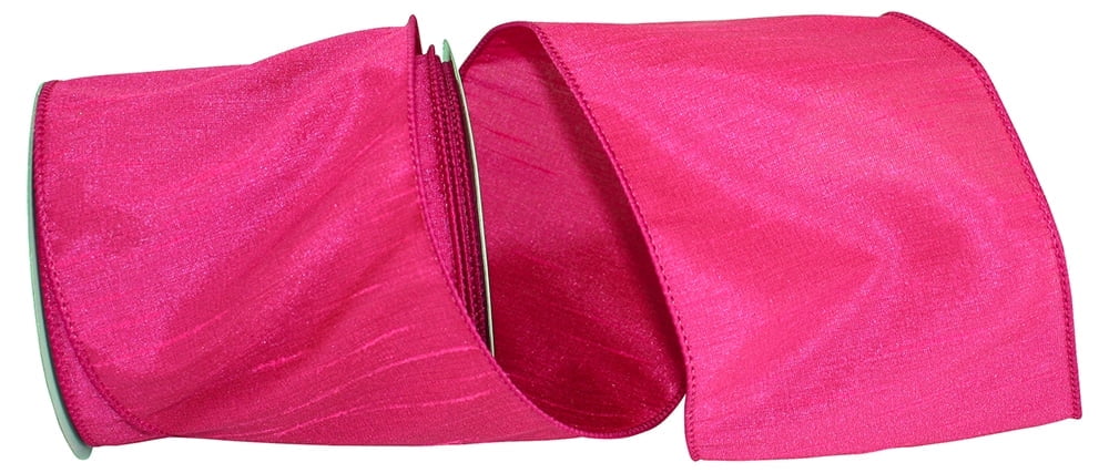 Reliant Ribbon - 92975W-904-10F, Dupioni Supreme Wired Edge Ribbon, Hot ...