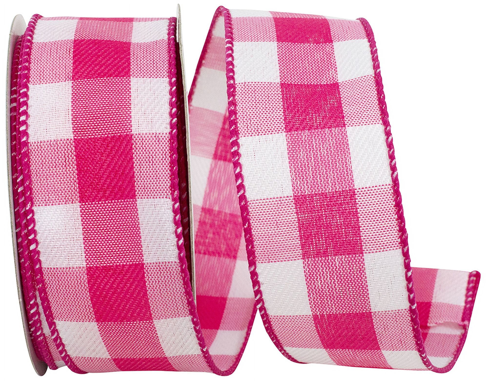 Reliant Ribbon - 93228W-222-09F, Celine Plaid Twill Value Wired Edge ...