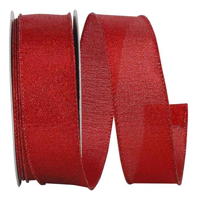Reliant Ribbon - 93322W-065-09H, Sparkle Metallic Display Wired Edge ...