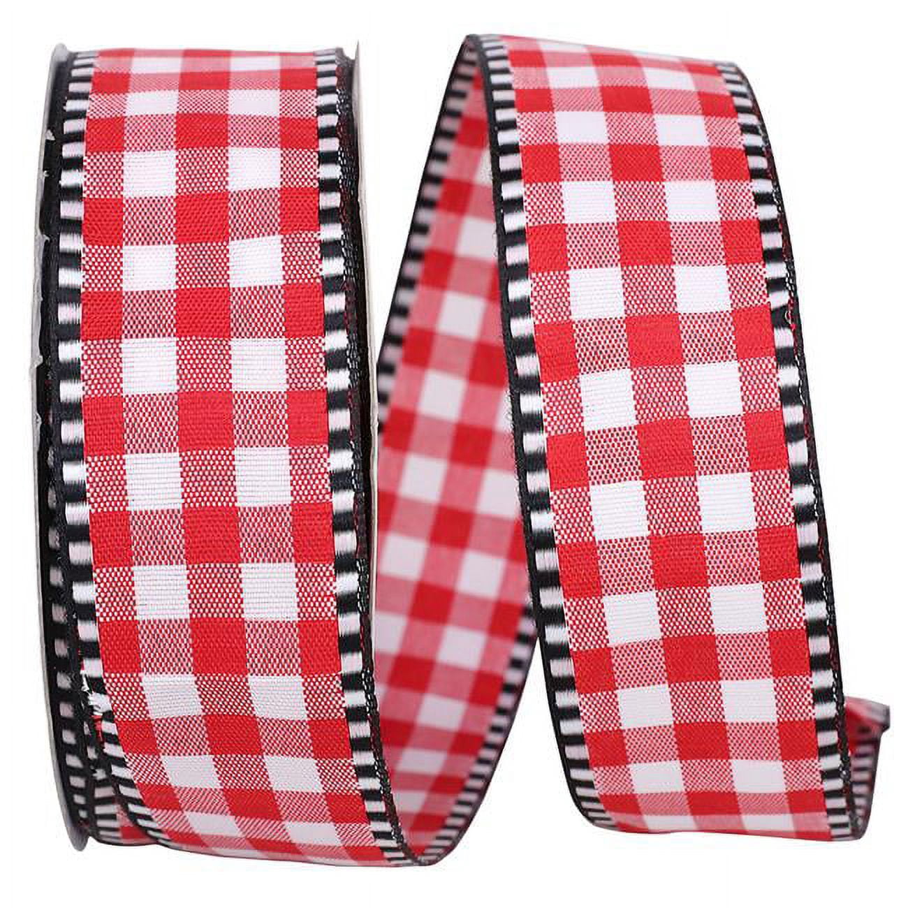 Reliant Ribbon - 93644W-065-09F, Ribbon, Red, 1-1/2 Inch, 10 Yards ...