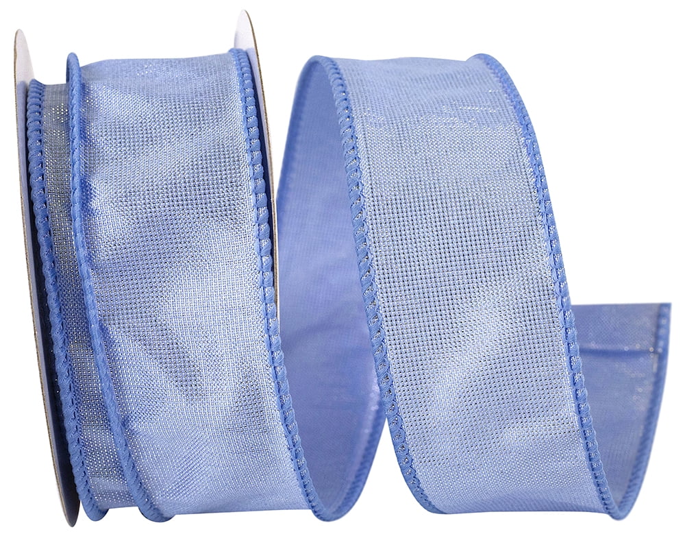 Reliant Ribbon - 93785W-052-09F, Ribbon, Light Blue, 1-1/2 Inch, 10 ...