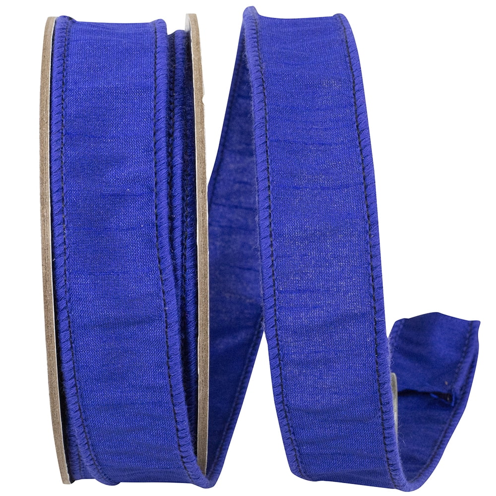 Reliant Ribbon - 94364W-329-05F, Ribbon, Cobalt Blue, 1 Inch, 10 Yards ...