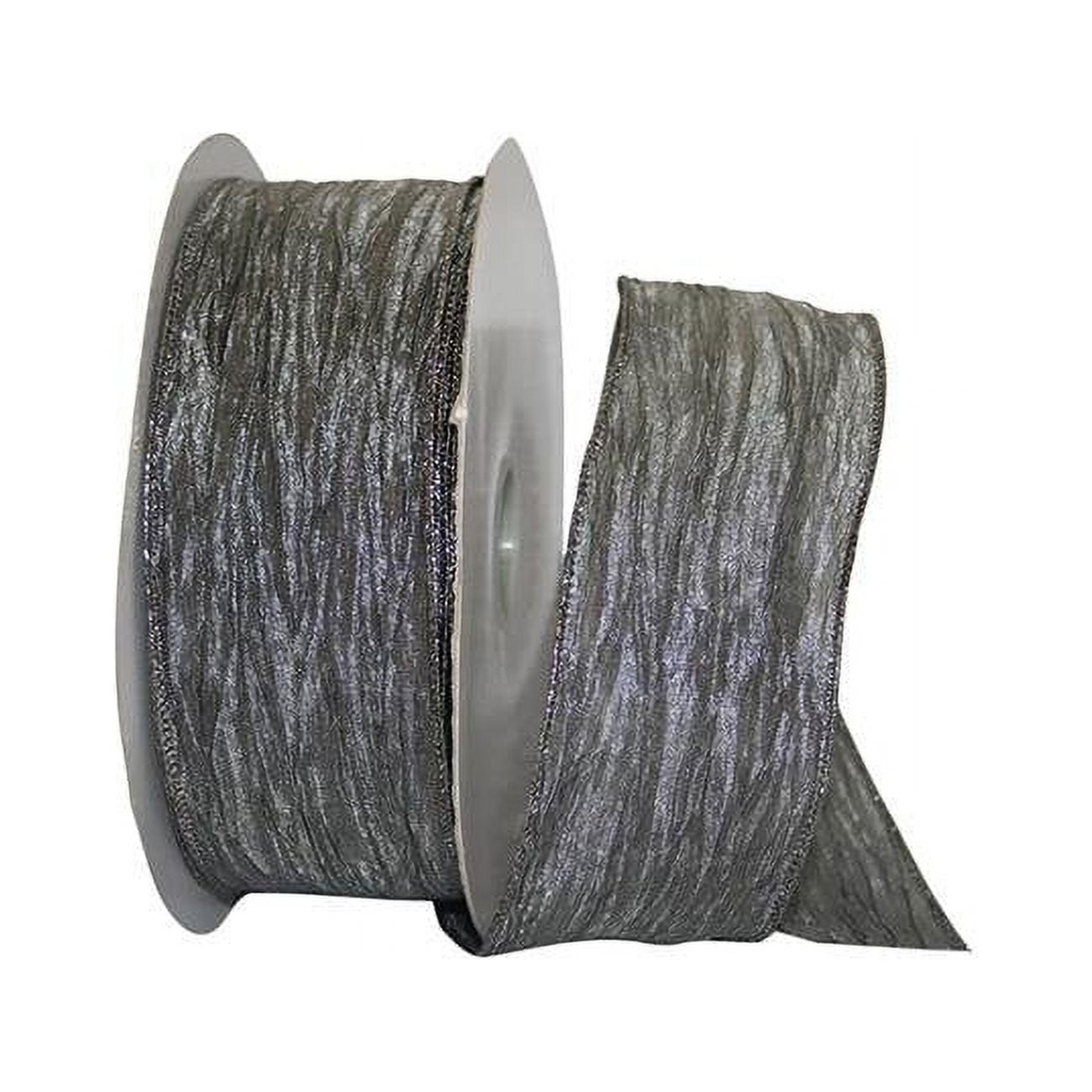 Reliant Ribbon - 97597W-899-40K, Crushed Mesh Value Wired Edge Ribbon ...