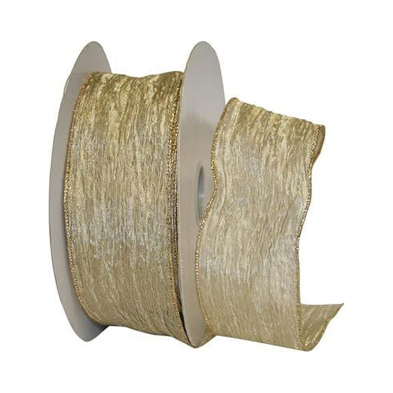 Reliant Ribbon - 97597W-901-40K, Crushed Mesh Value Wired Edge Ribbon ...
