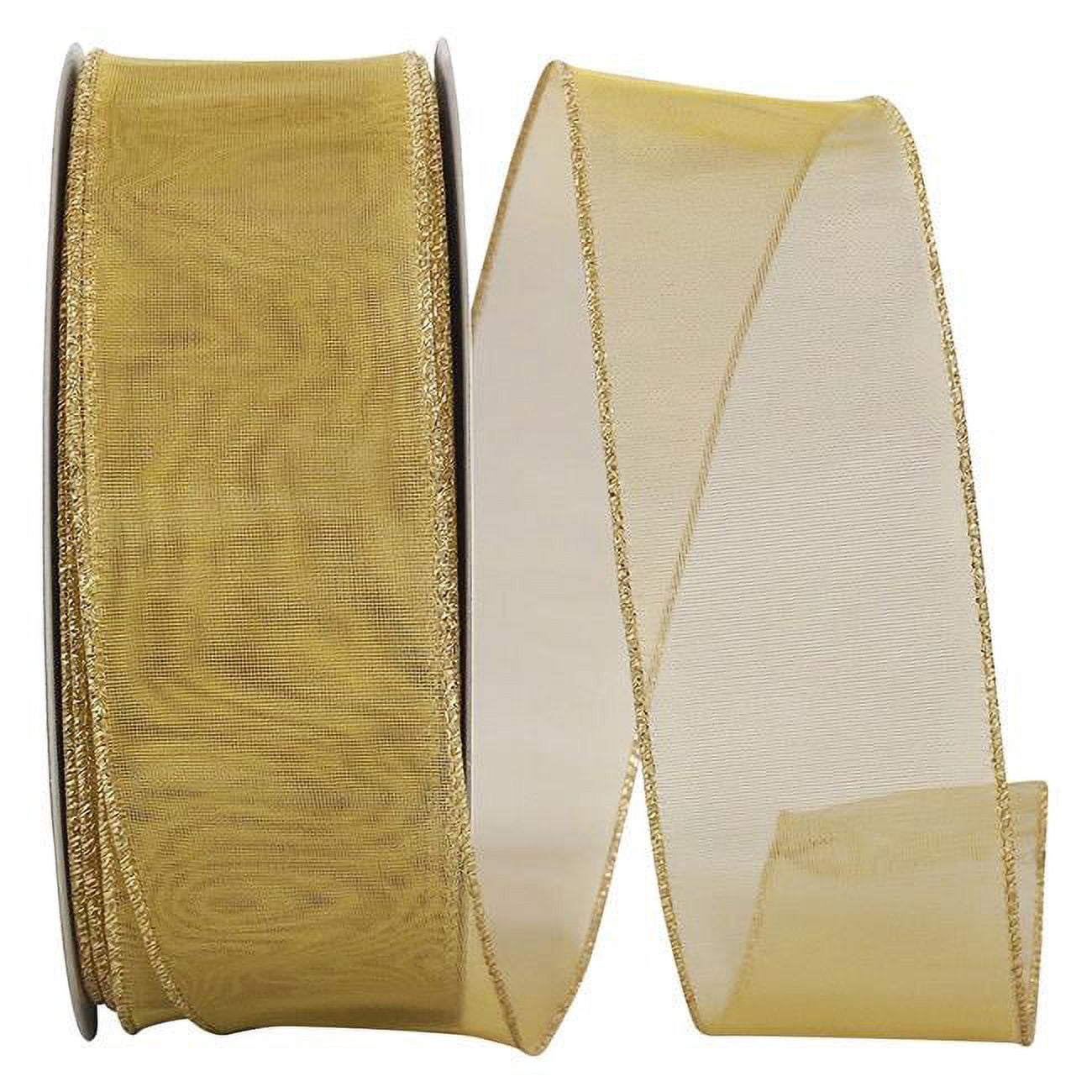 Reliant Ribbon - 99663W-035-40K, Mesh Display Value Wired Edge Ribbon ...
