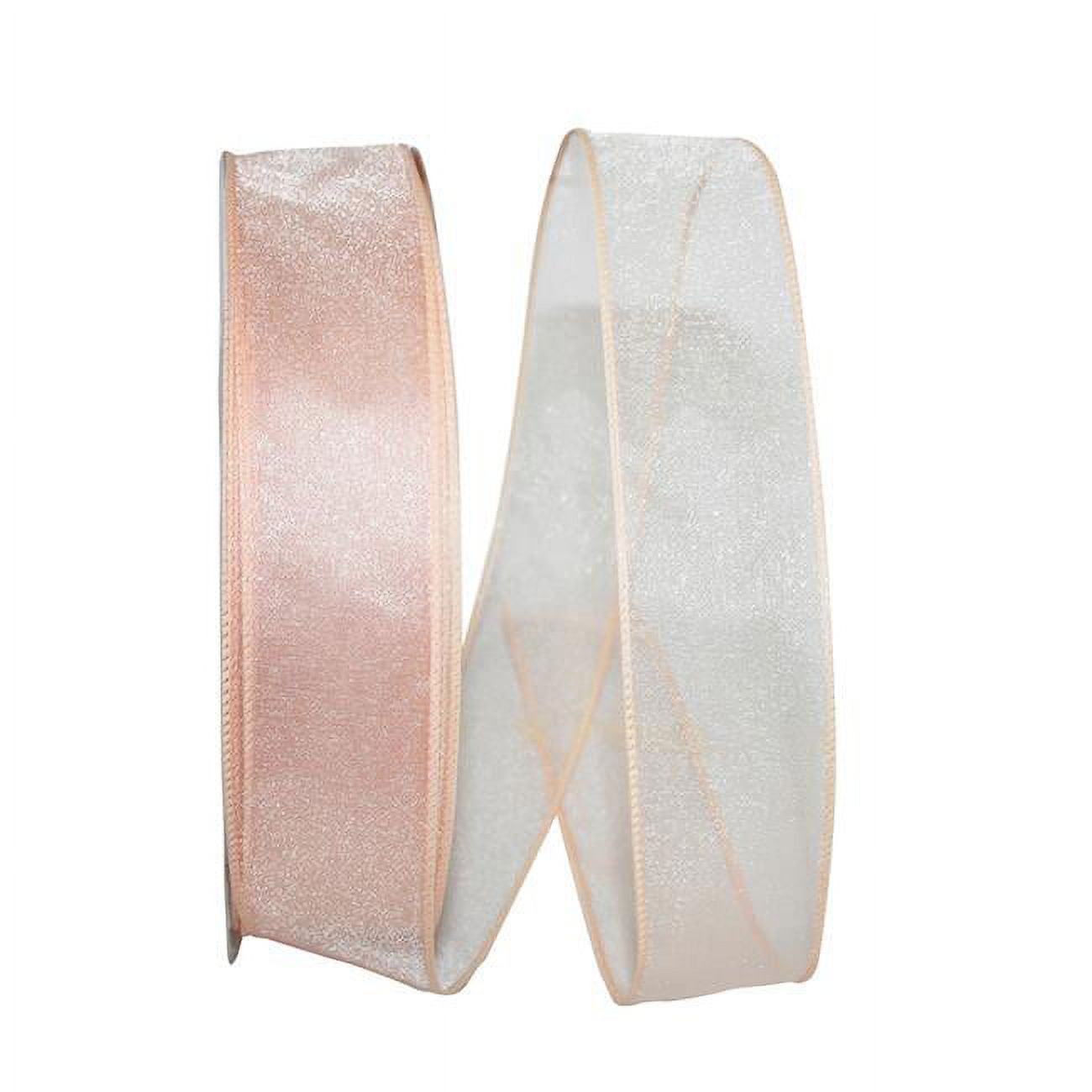 Reliant Ribbon - 99908W-062-09K, Sheer Lovely Value Wired Edge Ribbon ...