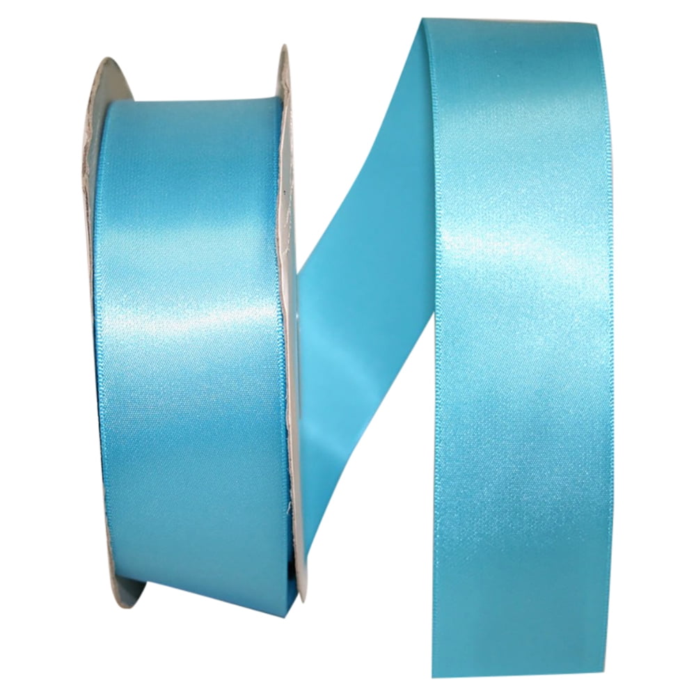 Reliant Ribbon Single Face Satin All Occasion Turquoise Polyester ...