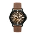 Relic Men's Brenton Automatic, Black Alloy Watch - Walmart.com