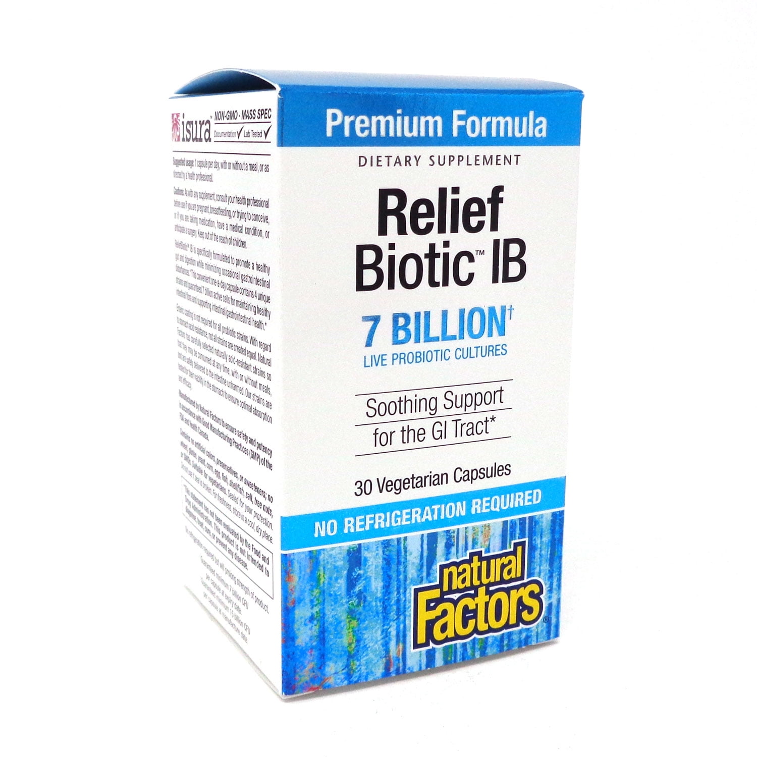 Relief Biotic 7 Billion by Natural Factors - 30 Veg Capsules - Walmart.com