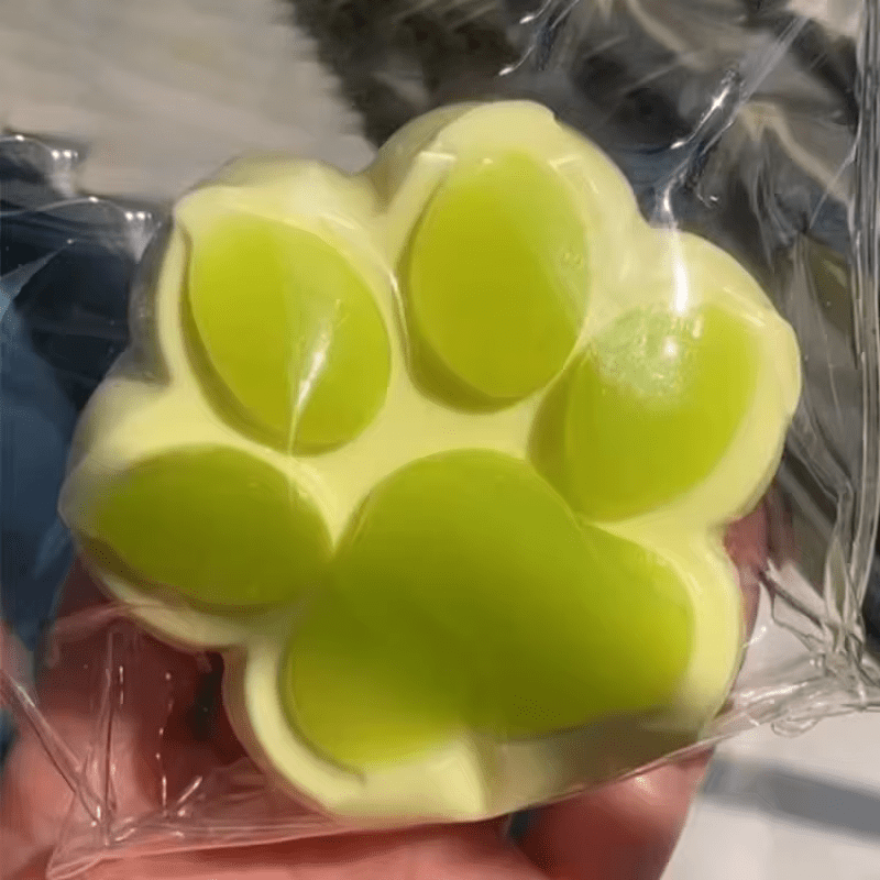 Relief Cat Paw Fruit Strawberry Pineapple Soft Rubber Massage Pad ...