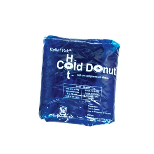 Relief Pak Hot Cold Donut Roll-on Compression Sleeve, Small - Walmart.com