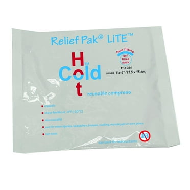 Relief Pak Lite reusable hot/cold pack, 8 x 14", case of 12 - Walmart.com