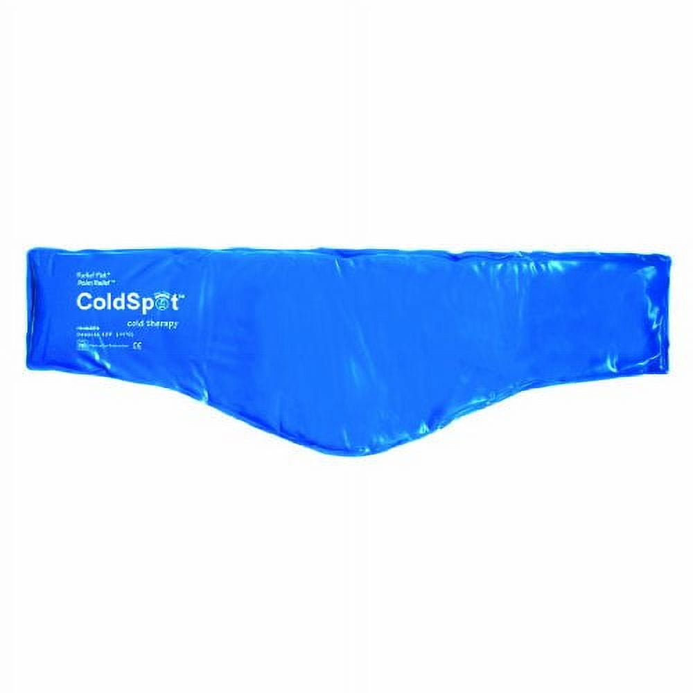 Relief Pak blue-vinyl reusable cold pack, neck (6 x 23") HSA/FSA ...