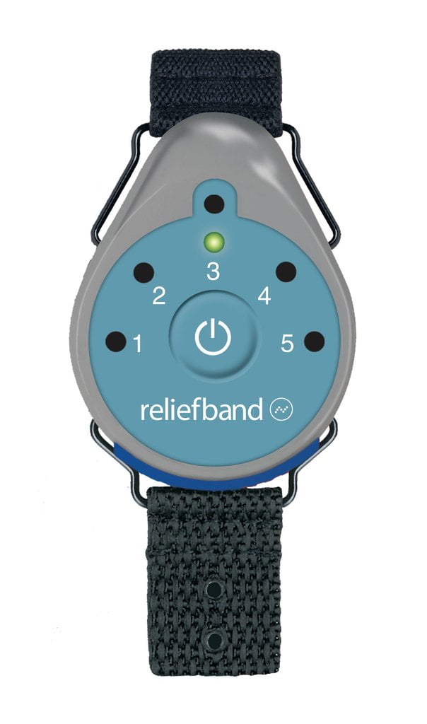 Reliefband ® Classic Anti-Nausea Band Relief for Motion Sickness Black ...