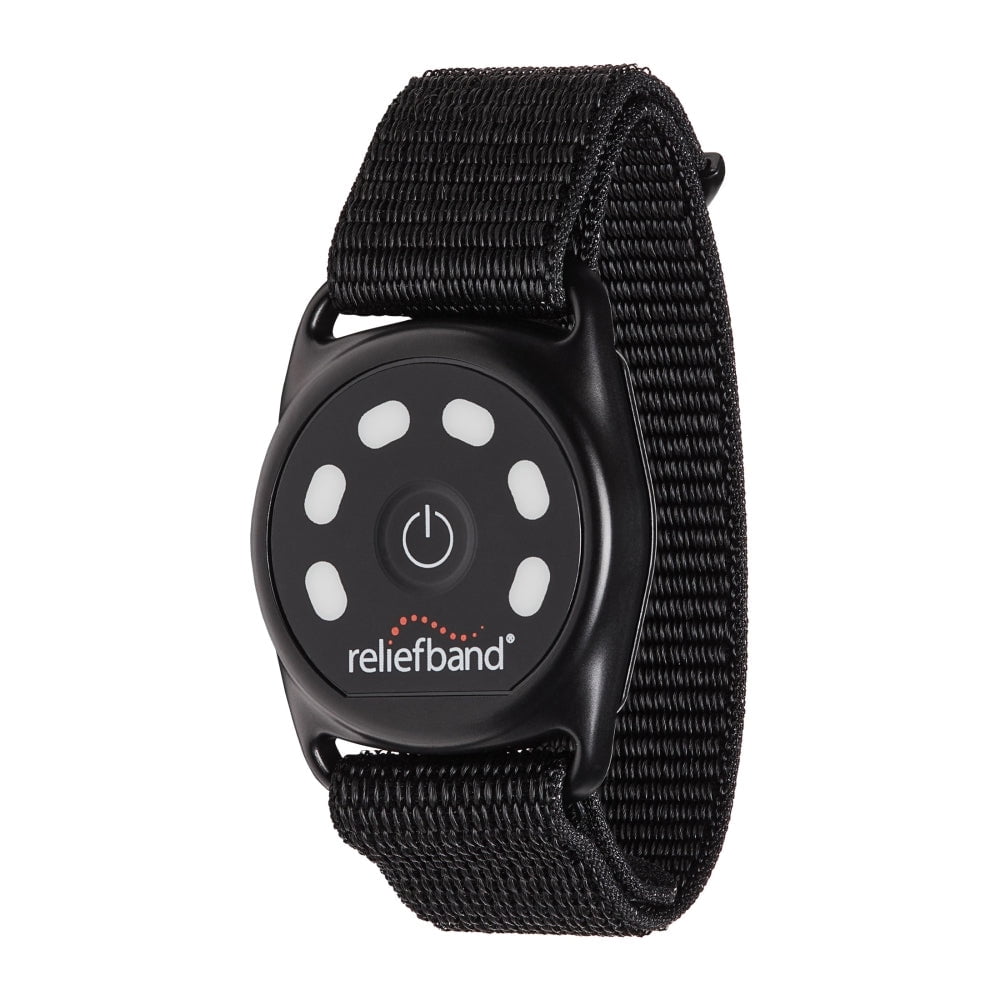 Reliefband Sport Black - Waterproof Anti-Nausea Wristband for Motion ...