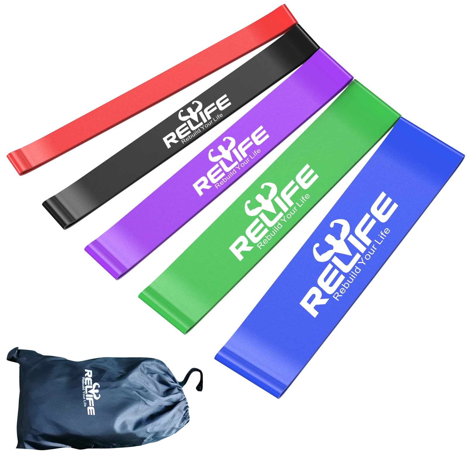 Relife Resistance Bands, Exercise Workout Bands, Resistance Bands with ...