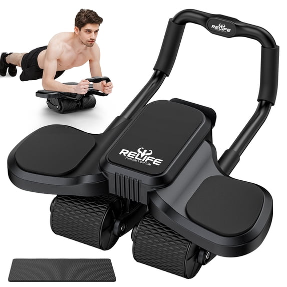 Relife Sports New with timer Ab Abdominal Exercise Roller Elbow Support ...