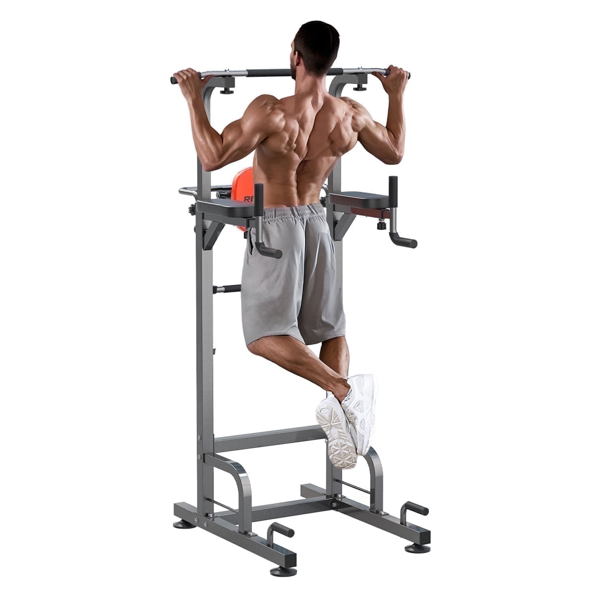 RELIFE REBUILD YOUR LIFE Power Tower Workout Stand, Multifunction Pull ...
