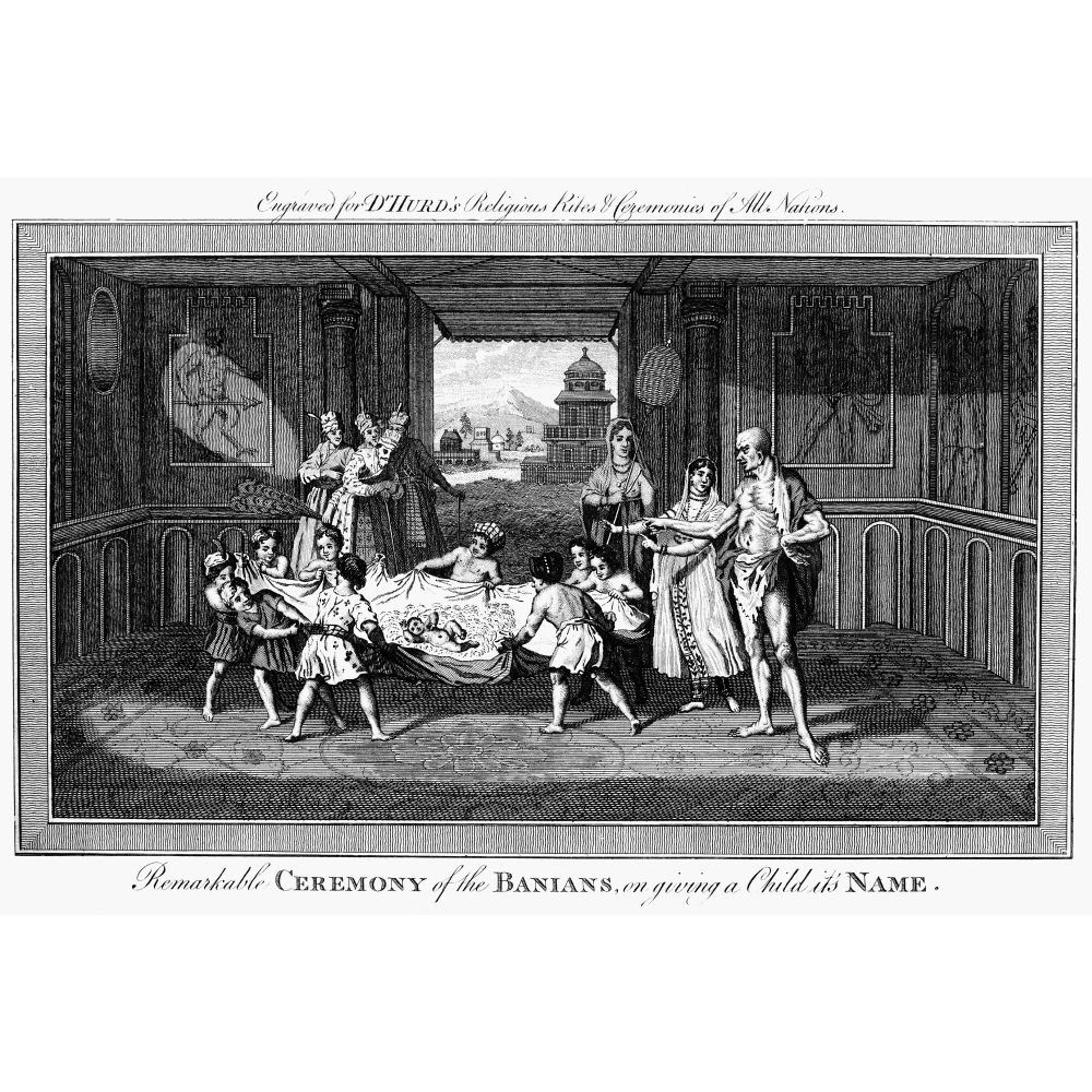 Religion Banian Ceremony. N'Remarkable Ceremony Of The Banians On ...