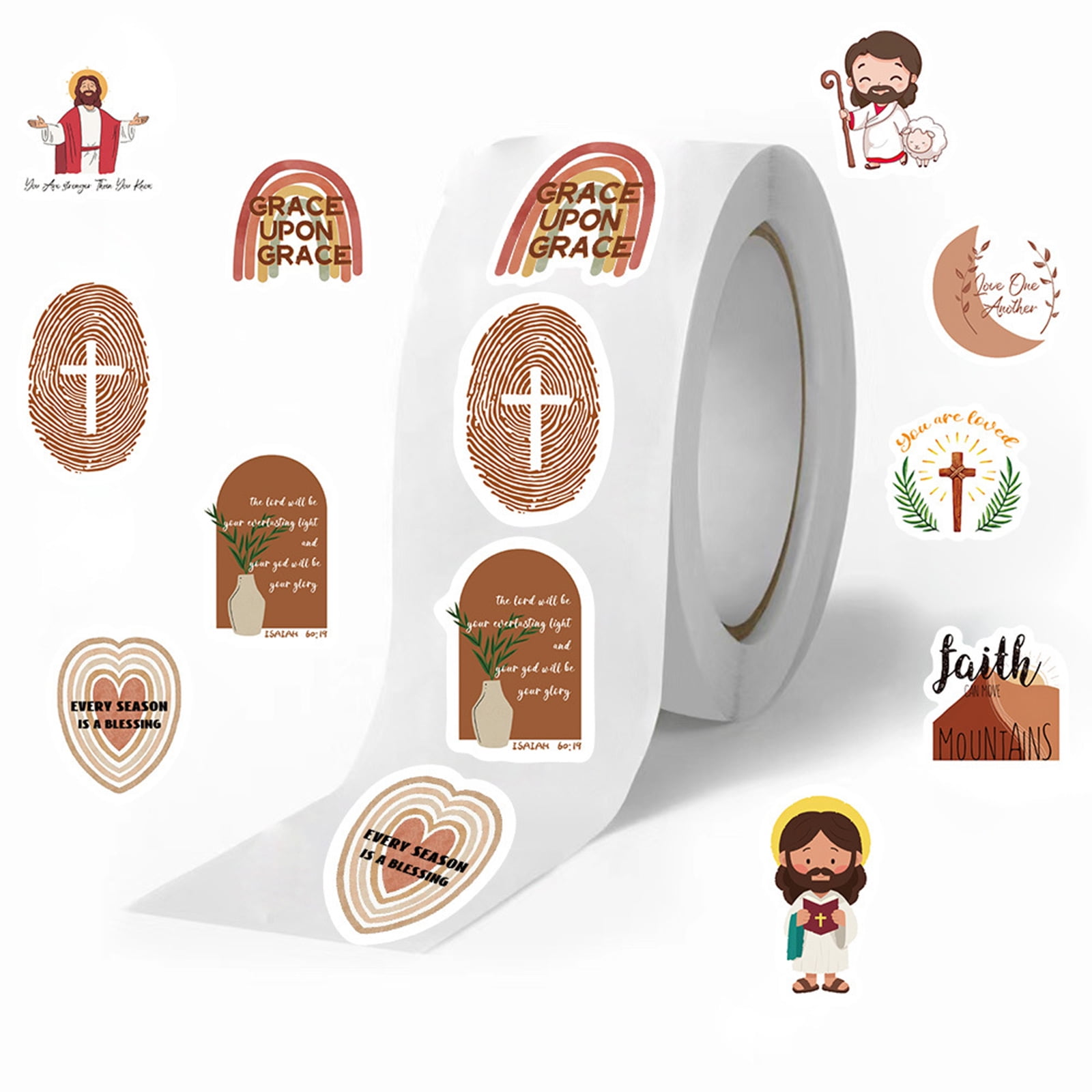 Religion Character Sticker Gift Box Sticker Laptop Sticker Decal ...