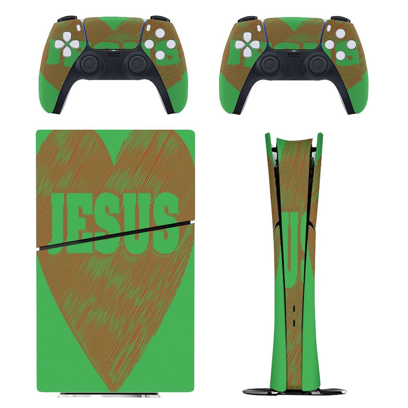 Religion, Christ, Love PS5/PS5 Slim Digital Disc Skin Sticker For ...