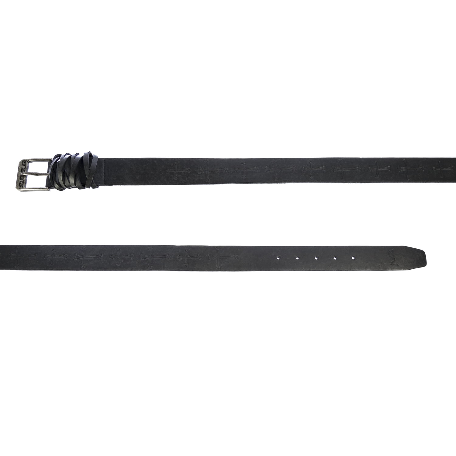 Religion Women's Symbolic Bone Cross Belt Small / 85cm Black - Walmart.com